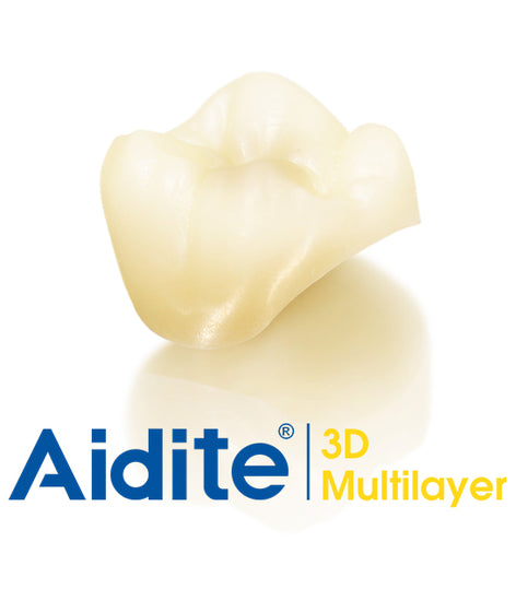 Aidite 3D Multilayer Zirconia Crown – Haus Milling Center