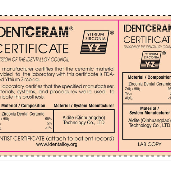 Aidite Honorzir Disc (SHTPC/SHTPW) – Haus Milling Center